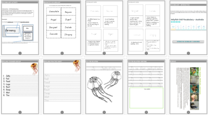 Jellyfish Unit Study - Australia Country Study - Adventure Homeschool ...